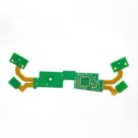 China Laminate Combination of Flex board + High TG FR4 pcb Board Flex-rigid pcb board for sale