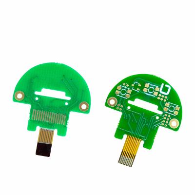 China Laminate Combination of Flex board + High TG FR4 pcb Board Flex-rigid pcb board for sale