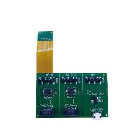 China Rigid-flexible Printed Circuit Board Printed Circuit Board Manufacturer Min LW/LS width is 40/40um for sale