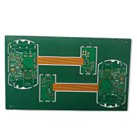 China Rigid-flexible Printed Circuit Board Printed Circuit Board Manufacturer Min LW/LS width is 40/40um for sale