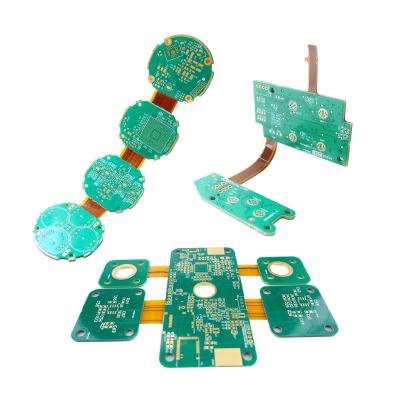 China Rigid Flex Multilayer HDI PCB BGA Assembly Custom Turnkey PCBA Manufacturing Service Impedance Controlled Immersion Gold ENIG for sale