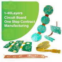 China Rigid Flex Multilayer HDI PCB BGA Assembly Custom Turnkey PCBA Manufacturing Service Impedance Controlled Immersion Gold ENIG for sale