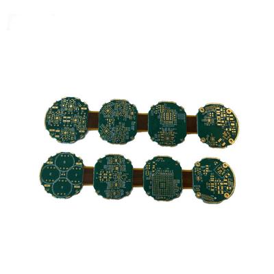 China Rigid-Flex PCB Manufacturing Services for 2-6 Layer Flex Section Boards with Immersion Gold Surface Finishing for sale