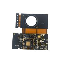 China Rigid-Flex PCB Manufacturing Services for 2-6 Layer Flex Section Boards with Immersion Gold Surface Finishing for sale