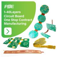 China Rigid-Flex PCB Manufacturing Services for 2-6 Layer Flex Section Boards with Immersion Gold Surface Finishing for sale