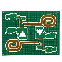 China Board Thickness 0.1MM Rigid Flex PCB 2 Layer Finished Board Thickness Maximum 1.0MM Engineered For Electronic Performance for sale