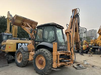 China 695 Super R Used Backhoe Loader Ext Boom 4 Wheel Drive for sale