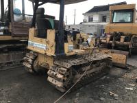 China 6 Way Blade Used Crawler Bulldozer , Mini Mitsubishi BD2G Dozer 5 Roller Track Frame for sale