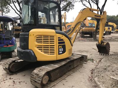 China 2010 Year Used KOMATSU Excavator PC55MR-2 , Komatsu Mini Digger Low Hours for sale