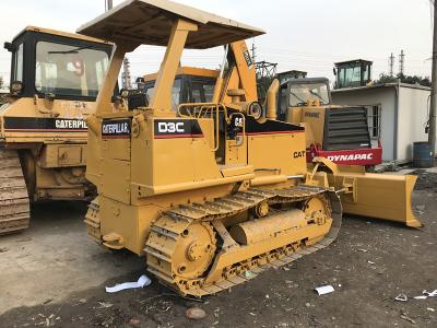 China Open Cabin  D3C Used Mini Dozer CAT 3046 Engine 76hp Good Condition for sale