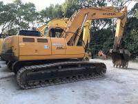 China A/C Cabin Second Hand Hyundai Excavators 220LC-5 Smooth Running Long Lifespan for sale