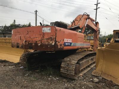 China HINO Engine Second Hand Hitachi Diggers EX300-1 1.5cbm Bucket 6 Cylinders for sale
