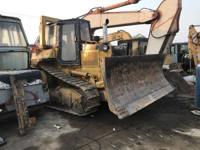 China D5H Used Crawler Dozer 6 Way Blade CAT 3304 Engine 7L Displacement for sale