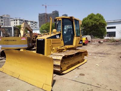 China PAT Blade Used Crawler Bulldozer  D5G LGP A/C Rops Cabin 99hp Engine Power for sale