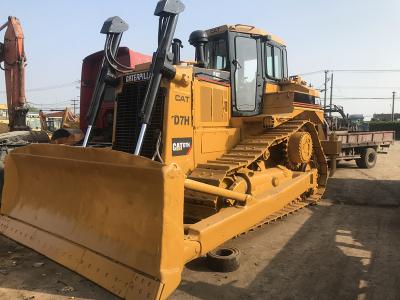 China Paint CAT D7H Crawler Bulldozer 3 Shanks Ripper Powershift Transmission for sale
