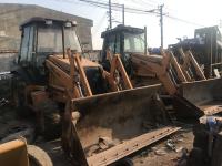 China 4-390 Second Hand Backhoe Loaders 580l With 75hp Engine Power for sale