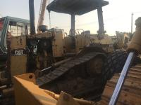 China Open Cabin Mini Used Cat Bulldozer D4h With 6 Way Blade Cat 3204 Engine for sale