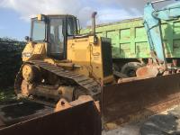 China Pat Blade Used  Bulldozer D4h Cat 3204 Engine Powershift Transmission for sale