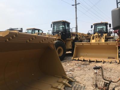 China 990h 9 Ton Wheel Used Cat Loaders Cummins Qsm11 Engine 9459 * 3579 * 3821mm for sale
