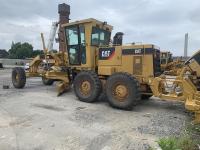 China 5 Shanks Ripper 140H Motor Used CAT Grader With  3306 Engine for sale