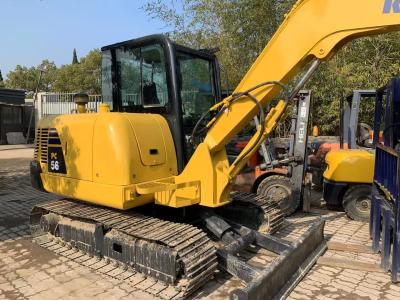 China PC56-7 5 Ton Used KOMATSU Excavator ISUZU Engine Good Working Condition for sale