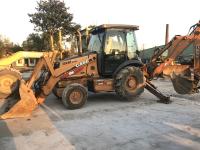 China 580M Used Backhoe Loader  In Good Condition 2010 Year 4000KG for sale