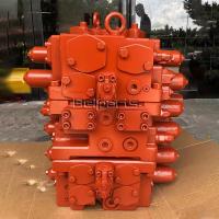 China Belparts Excavator Hydraulic Main Control Valve Assy KMX32N K1005097A Steel for sale