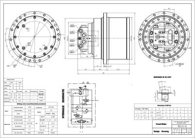 China Excavator Final Drive TM22VC GM22VC for PC135 PC150 DH135 SK130 SK140-8 for sale