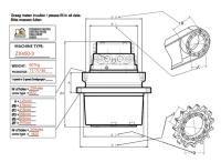China Hitachi ZX450 ZX480 Excavator Travel Motor Gearbox Assembly 9186918 9203565 for sale