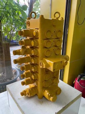 China Komatsu PC120-6 PC120-7 Main Control Valve Assy Steel Material Excavator Spare Part for sale