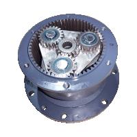 China Doosan DX80 DX75 Swing Reduction Gearbox 2404-9007 2404-1041 53kg OEM for sale