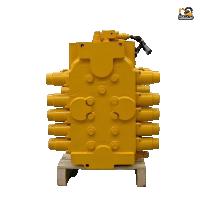 China Komatsu PC2000-8 Main Hydraulic Control Valve 709-1A-11100 Excavator Distributor Original Refurbished for sale