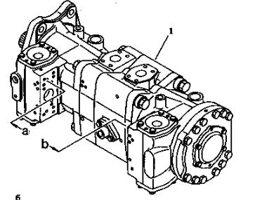 China Komatsu PC1000-1 Main Hydraulic Pump 708-27-01080 Piston Pump for Excavator 160cc for sale