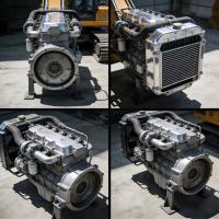 China Komatsu 6D102 6D105 6D125 6D125E 6D95L 6-Cylinder Diesel Engine Assembly 12 Month Warranty for sale