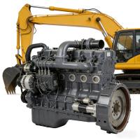 China Komatsu SA6D102E SA6D108 SA6D110 SA6D114 SA6D125 SA6D140 6-Cylinder Diesel Engine Assembly 12 Month Warranty for sale