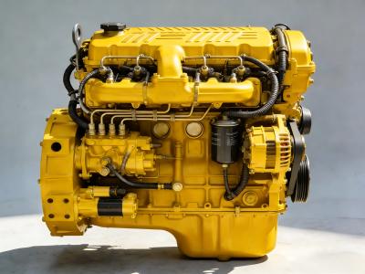 China Komatsu Diesel Engine Assembly SAA6D140E SAA6D170E SAA6D95LE 6-Cylinder 12-Month Warranty for sale