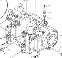 China Komatsu PC1100-6 Main Hydraulic Pump 708-2L-00532 Piston Pump Excavator Parts 6 Month Warranty for sale