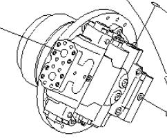 China Komatsu PC1100-6 Travel Motor Assembly 21N-60-32101 Hydraulic Transmission Excavator Parts for sale
