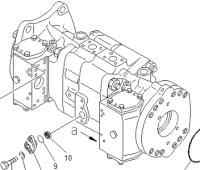 China Komatsu PC1600-1 PC1600SP-1 Main Hydraulic Pump Assembly 708-25-03011 708-25-03010 Piston Pump for Excavator for sale