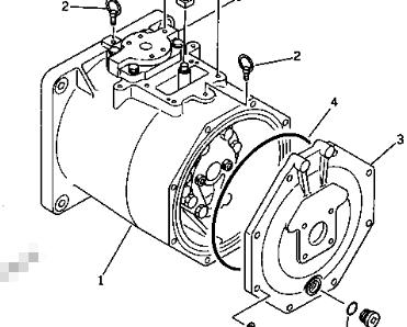 China Komatsu PC650-1 Hydraulic Main Piston Pump 706-47-20002 706-47-20001 Rebuilt Excavator Parts for sale