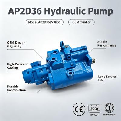 China Yanmar SV100 SV100-1 SV100-1A Main Hydraulic Pump 172499-71200 172499-73100 AP2D36LV3RS6-854 for sale