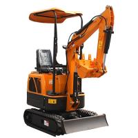 China XN08 0.8 Ton Mini Wheeled Excavator with 7.0kw Engine and 1650mm Digging Depth for sale