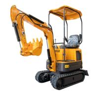 China XN08 Mini Wheeled Excavator 0.8 Ton with 10.3kW Yanmar Engine and 0.02m³ Bucket Capacity for sale