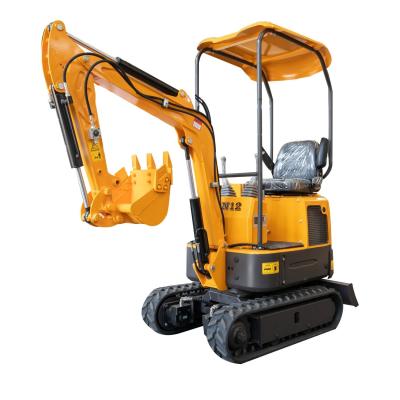 China XN08 Mini Wheeled Excavator 0.8 Ton with 10.3kW Yanmar Engine and 0.02m³ Bucket Capacity for sale