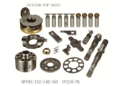 China Komatsu PC210-7K HPV95 Hydraulic Pump Parts 708-2L-00202 with 161.7kg Assembly Weight for sale