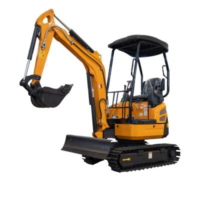 China XN16 Mini Wheeled Excavator 1.6 Ton Hydraulic Backhoe with 0.045m³ Bucket Capacity and 22MPa Working Pressure for sale