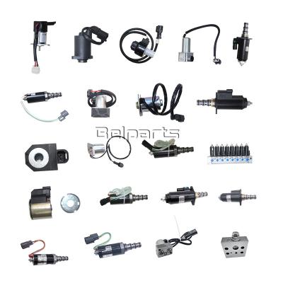 China 6HK1 8981818310 Excavator Solenoid Valve KDRDE5K-31 for SY215 24V Hydraulic Parts for sale