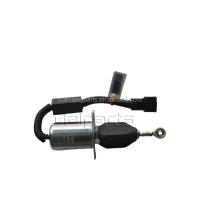 China Excavator Stop Solenoid 5284434 1705080230 Engine Flamout Switch SDP0029 24V for sale