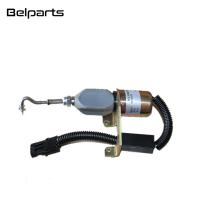 China Excavator Stop Solenoid 4942879 SD008A2 Electric Flamout Switch for Digger 24V for sale