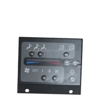 China SK Series Excavator Air Conditioning Controller Panel YN20M01088P1 - 6 Month Warranty, Black Plastic Construction for sale